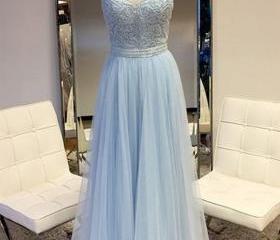 Light Blue Prom Dress, Prom Dresses,graduation Party Dresses, on Luulla